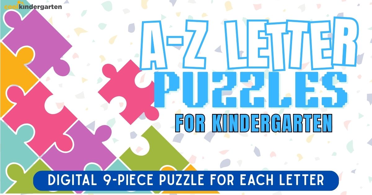 A to Z Alphabet Letter Puzzles - Cool Kindergarten