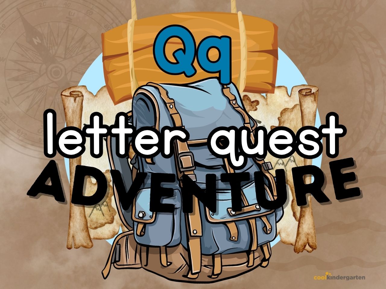 Letter Quest: Qq Adventure - Cool Kindergarten