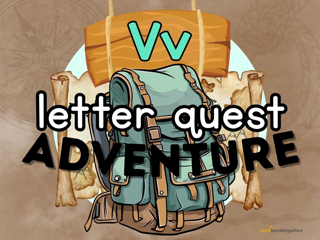 Letter Quest: Vv Adventure - Cool Kindergarten
